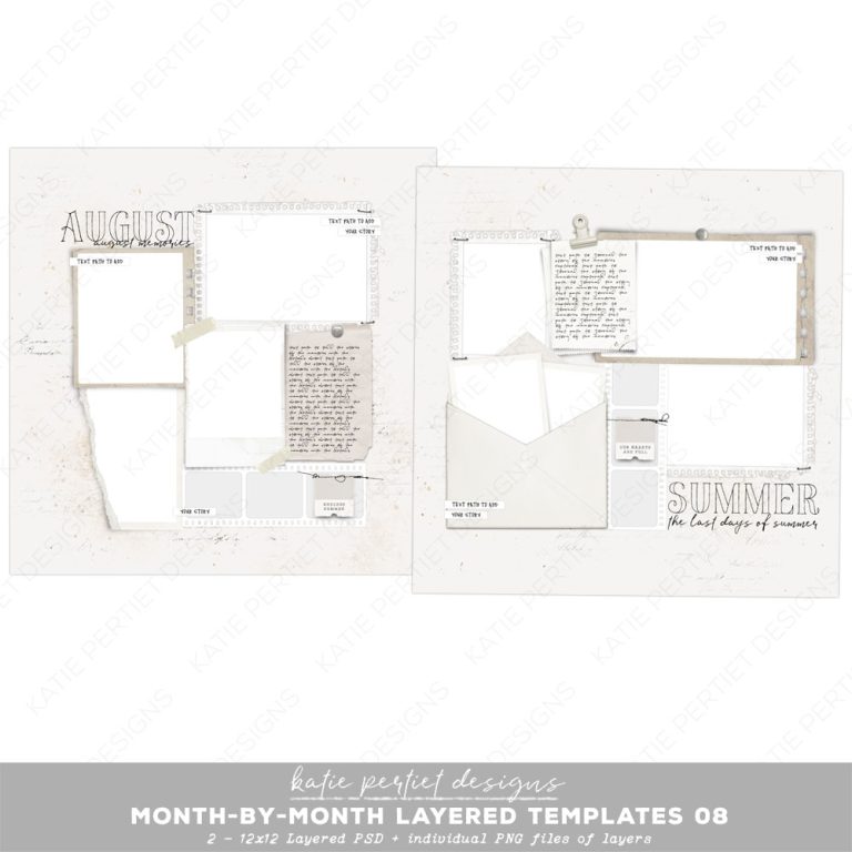 Month-by-Month Layered Templates 08 - Katie Pertiet Designs