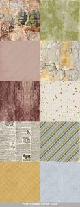 Pine Woods Paper Pack - Katie Pertiet Designs