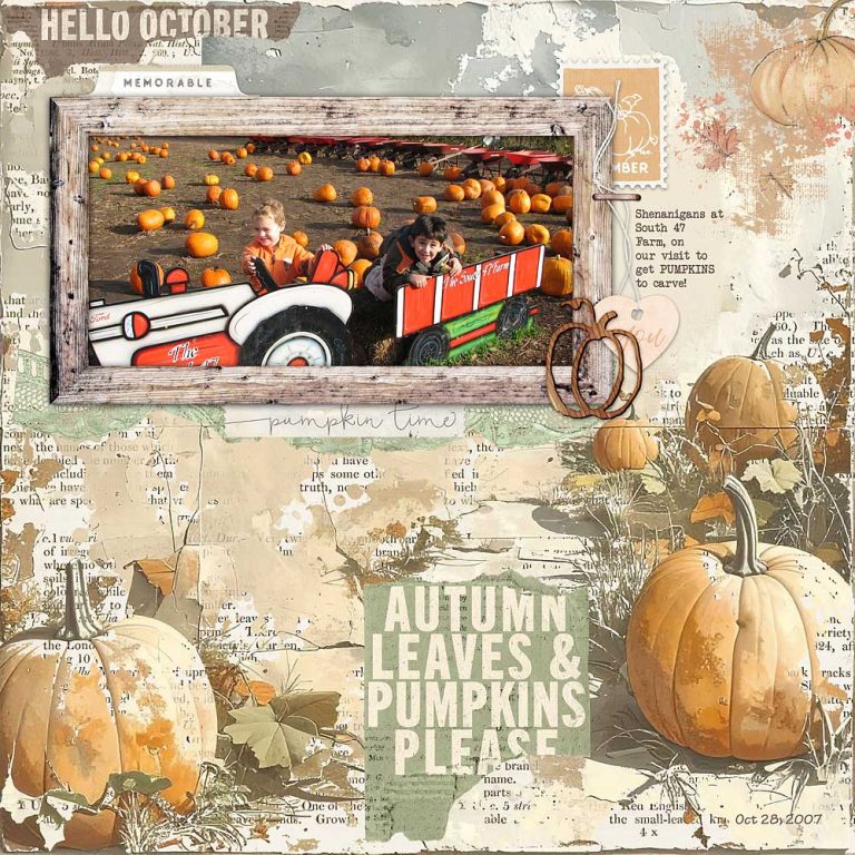 Chippy Fall Paper Pack 01 - Katie Pertiet Designs