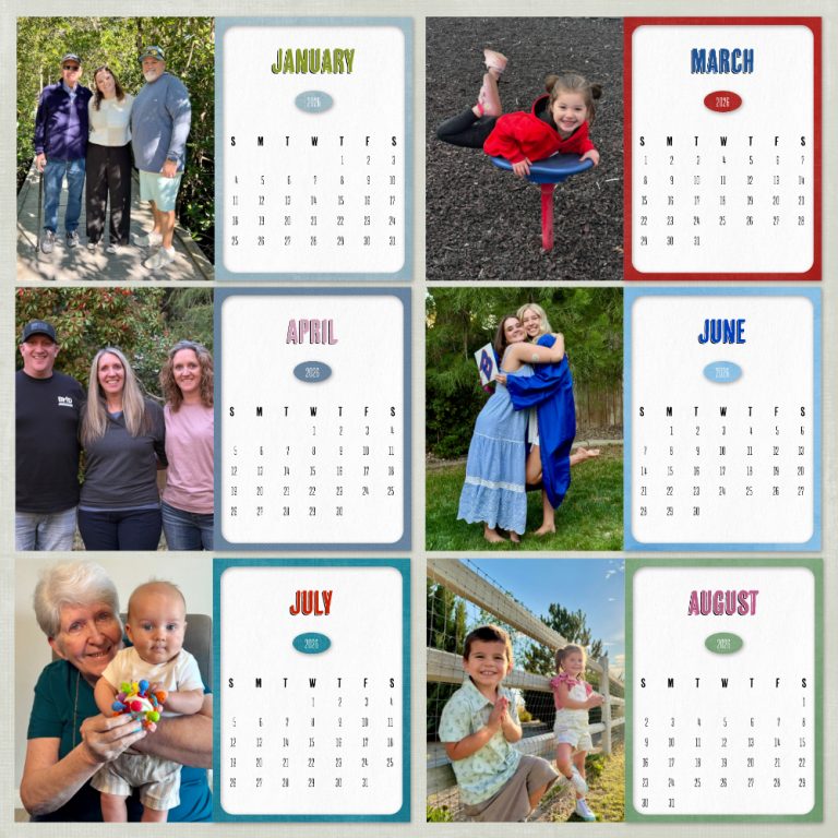 Pocket Cards 2026 Calendar Cards 01 - Katie Pertiet Designs