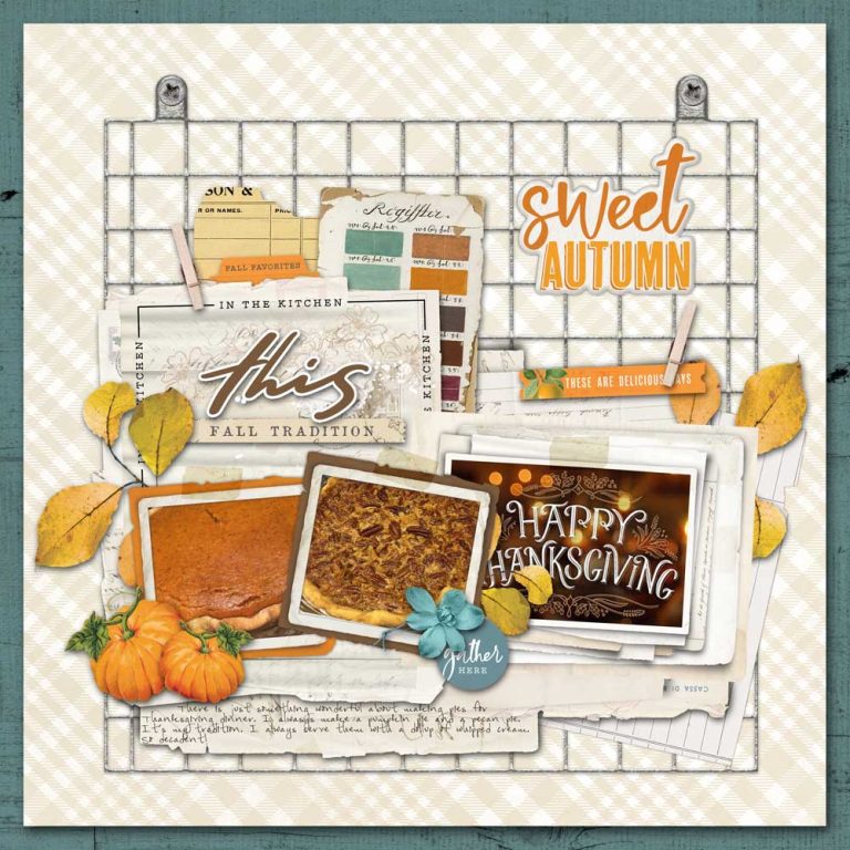 Clipped Grids Layered Template 05 - Katie Pertiet Designs