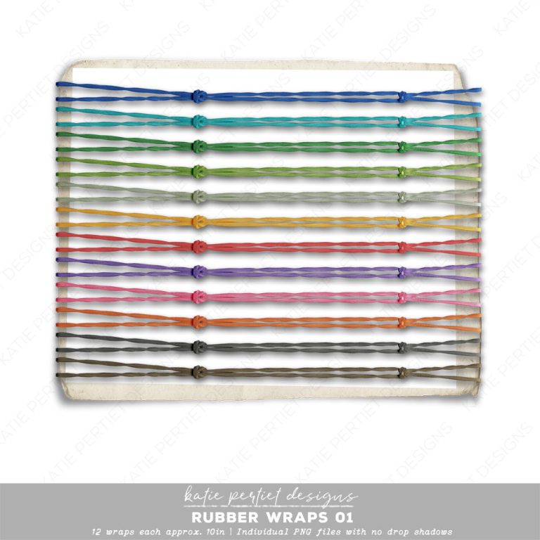 Rubber Wraps 01 - Katie Pertiet Designs