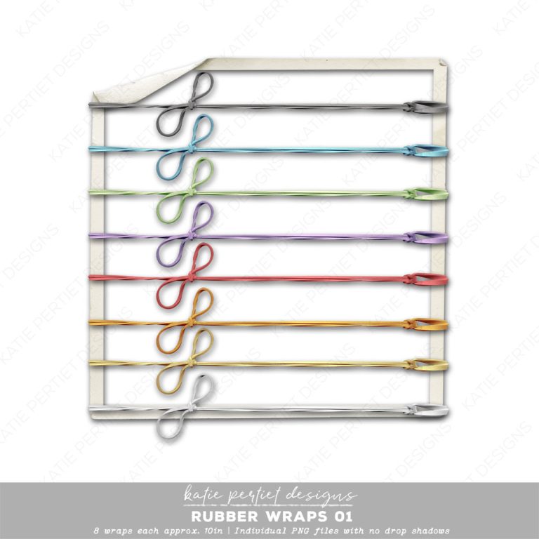 Rubber Wraps 02 - Katie Pertiet Designs