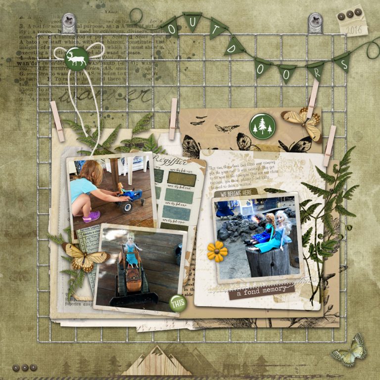 Clipped Grids Layered Template 09 - Katie Pertiet Designs