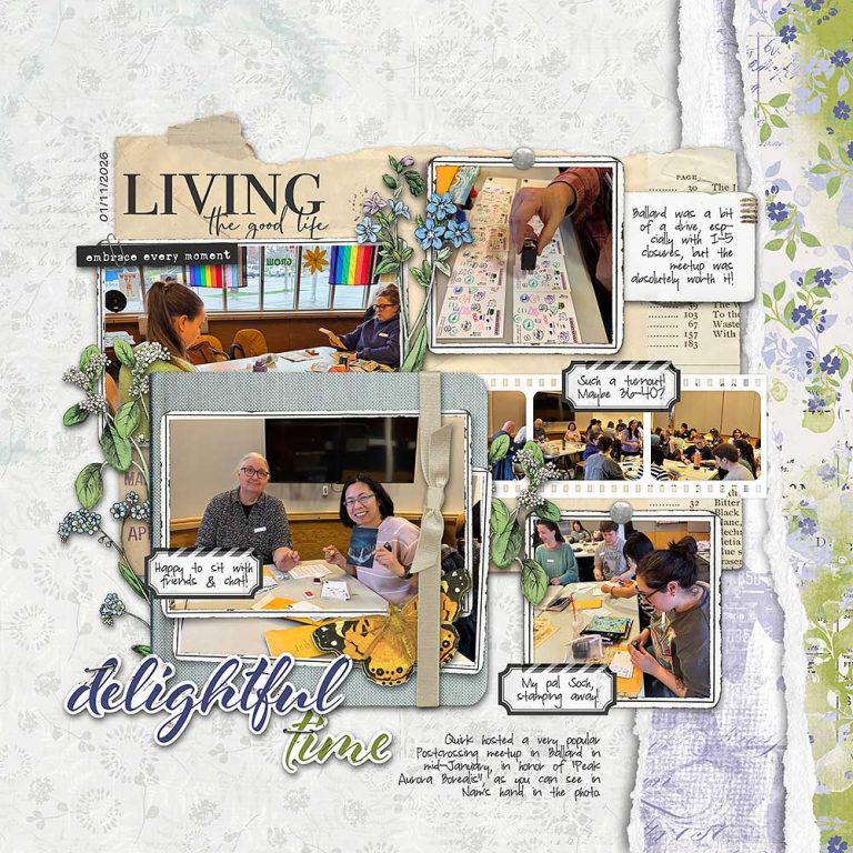 Digital Scrapbooking at Katie Pertiet Designs