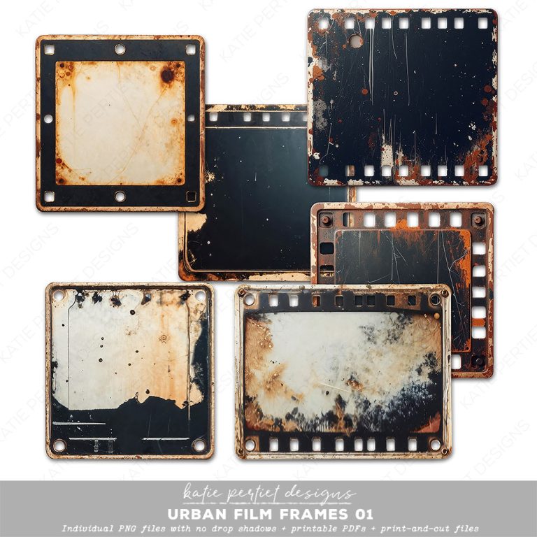 Urban Film Frames 01 - Katie Pertiet Designs