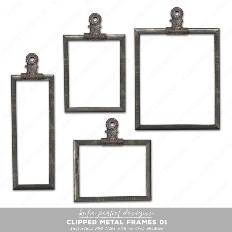 Clipped Metal Frames 01 - Katie Pertiet Designs