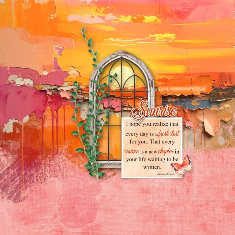 Chippy Sunrise Paper Pack 01 - Katie Pertiet Designs